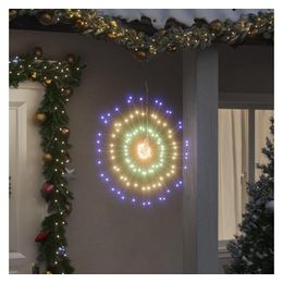 vidaXL Christbaumschmuck Weihnachtsbeleuchtung Feuerwerk 140 LEDs Mehrfarbig 17 cm (1-tlg)