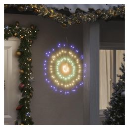 vidaXL Christbaumschmuck Weihnachtsbeleuchtungen Feuerwerk 4 Stk. 140 LEDs Mehrfarbig (4-tlg)