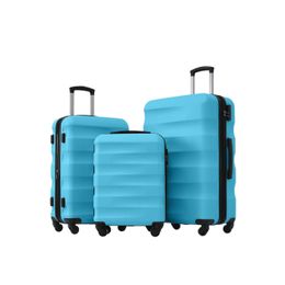 Ulife Trolleyset Kofferset Reisekoffer ABS-Material