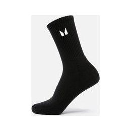 MP Crew-Socken Unisex — Schwarz - UK 2-5