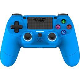 DRAGON SHOCK Mizar Wireless Controller Blau für PlayStation 4