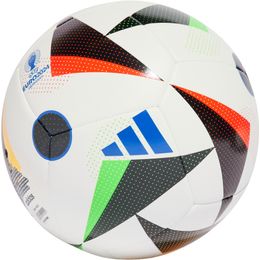 Adidas Fußball "EURO24 TRN", Trainingsball, maschinengenäht, weiß, 5