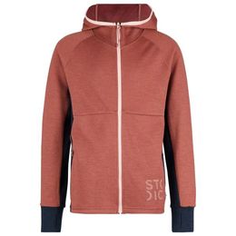 Stoic - Kid's Merino260 StadjanSt. Jacket w. Hood - Merinohoodie Gr 116 rot