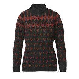 Koroshi Pullover Damen Gr&ouml;&szlig;e XL rot / schwarz