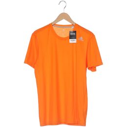 Adidas Herren T-Shirt, orange, Gr. 48