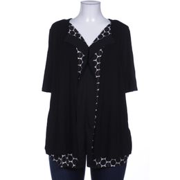 Selection by Ulla Popken Damen Bluse, schwarz