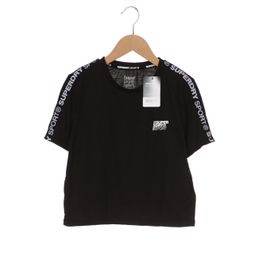 Superdry Damen T-Shirt, schwarz, Gr. 38