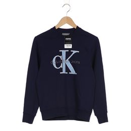 Calvin Klein Jeans Damen Sweatshirt, marineblau