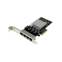 StarTech.com PCI Express Gigabit-Adapternetzwerkkarte, 4x RJ45 10/100/1000, PCI-E x4 - ST4000SPEXI