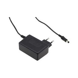 Mean Well Netzteil SGA60E Series 18V 3.33A 60W Schutzkontaktstecker Typ C (CEE 7/16) Zylinderstecker, 2.1 x 5.5 mm - SGA60E18-P1J