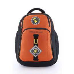 National Geographic Cityrucksack, in tollem Design, orange|schwarz