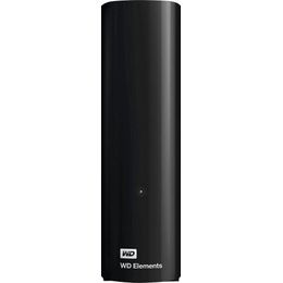 Western Digital WD Elements Desktop externe HDD-Festplatte (12 TB) 3,5", schwarz