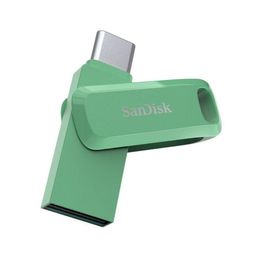 Sandisk Ultra Dual USB Flash Drive Go, USB-C USB-Stick (USB 3.1, Lesegeschwindigkeit 150 MB/s), grün