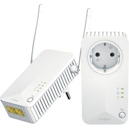 Strong Powerline MINI WiFi 600 Mbit/s Set (2 Einheiten) Reichweitenverstärker, weiß