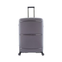 Saxoline® Koffer, mit praktischem TSA-Zahlenschloss, grau
