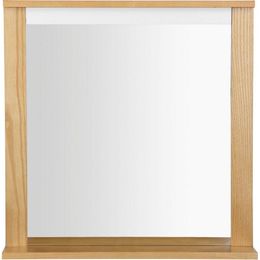 Andas Badspiegel Falun, Badspiegel mit Ablage, Breite 55 cm, beige