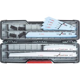 Bosch Professional Säbelsägeblatt ToughBox-Sägeblatt-Set Demolition für Hubsäge (Set, 16-St), silberfarben