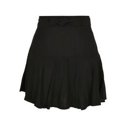 Urban Classics Jerseyrock Damen Ladies Viscose Mini Skirt (1-tlg), schwarz