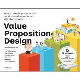 Value Proposition Design - Alexander Osterwalder, Yves Pigneur, Gregory Bernarda, Alan Smith, Kartoniert (TB)