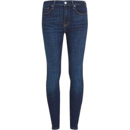 Tommy Hilfiger Curve Skinny-fit-Jeans CRV TH FLX HARLEM SKNNY HW PAM mit Logostickerei, blau