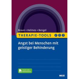 Therapie-Tools Angst bei Menschen mit geistiger Behinderung, m. 1 Buch, m. 1 E-Book - David Braun, Almut Helmes, Jürgen Bengel, Kartoniert (TB)