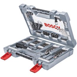 Bosch Professional Bohrer- und Bitset Premium X-Line, 105-teilig, grau
