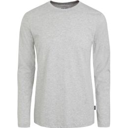 Jockey® Longsleeve, Baumwolle, für Herren, grau, S