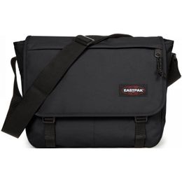 Eastpak Messenger Bag Delegate +, Umhängetasche Arbeitstasche Schultasche, schwarz