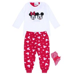 Sarcia.eu Schlafanzug Geschenkset: Pyjama + Socken Mickey und Minnie Maus DISNEY 3-4 Jahre