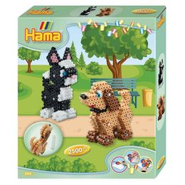 Hama Perlen Bügelperlen Hama Geschenkpackung Hund und Katze 3-D