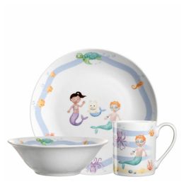 Leonardo Kindergeschirr-Set Bambini Avventura Meer 3-tlg. (3-tlg)