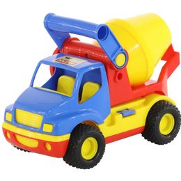 WADER QUALITY TOYS Spielzeug-Betonmischer ConsTruck Betonwagen Lastwagen LKW Baustelle bunt