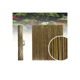Roysson Garden Sichtschutzzaunmatten Bambusmatte 120x300cm Bambus Windschutz Sichtschutzzaun
