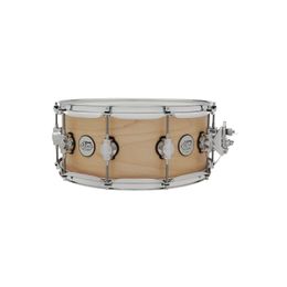 DW Snare Drum, Design Snare 14"x6" Natural Satin