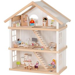 goki Puppenhaus Modern Living mit 3 Etagen