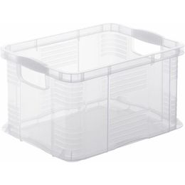Aufbewahrungsbox Agilo A4 17,5 l transparent 39 x 39 x 21,5 cm (l x b x h) Boxen, Körbchen & Kisten - Rotho