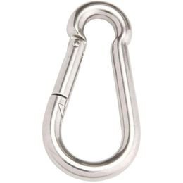 Conacord - Karabinerhaken 5 x 50 mm Karabiner Haken Schnapphaken Feuerwehrhaken