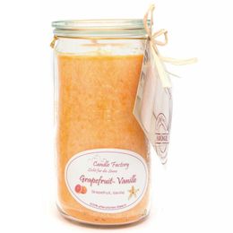 Candle Factory - Mini Jumbo Grapefruit Vanille Duftkerze Dekokerze 307-034