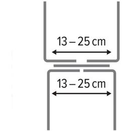 Poétic Poétic Zubehör special Blumenkastenhalter für Mauern Aluminiumfarben - 2er Pack