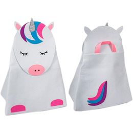 Mojawo Kinder Filz Aufbewahrungsbox H73cm-M290304-Einhorn