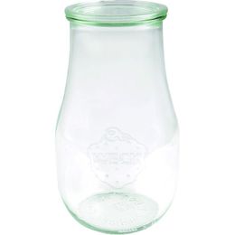 Einkochgläser Tulpenform 2,5 l, Ein gläser, Rundrandglas mit Deckel - WECK