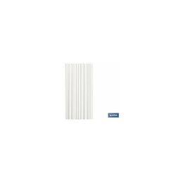 Weißer Duschvorhang aus Polyester Lissabon 220x200