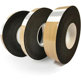 Soudal - 12,5m Komprimierband Acryl 300 15/2, Bandbreite 15mm, expandiert von 2 auf 10mm, anthrazit, Fugendichtband Kompriband Fugenabdichtung