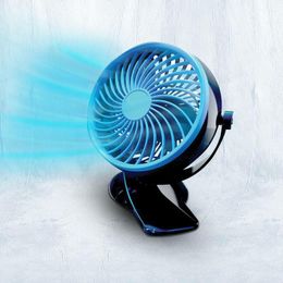 Livington Go Fan – mobiler Mini Ventilator mit Akku – kraftvoller usb Ventilator mit 6h Laufzeit – flexibler Tischventilator zum Aufstellen oder Klemmen –