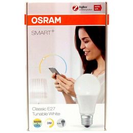 Smart+ led Lampe 8,5W E27 ZigBee dimmbar warmweiß bis tageslicht Glühbirne - Osram