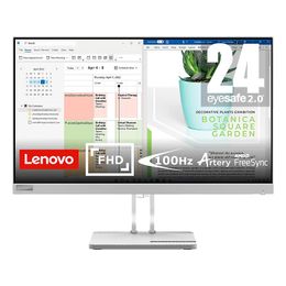 Lenovo L24e-40 Monitor 23,8 Zoll Full-HD (6 Reaktionszeit, 100 Hz)