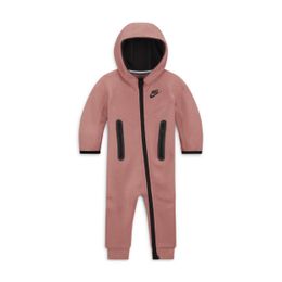Nike Sportswear Tech Fleece Hooded Coverall Overall für Babys - Pink