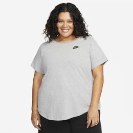 Nike Sportswear Club Essentials Damen-T-Shirt - Grau