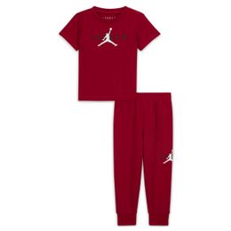 Jordan nachhaltiges Set mit Jumpman-Hose für Babys (12 bis 24 Monate) - Rot