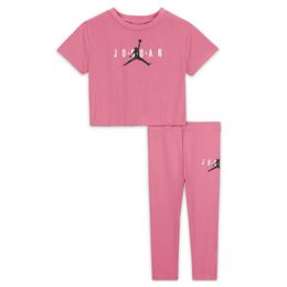 Jordan nachhaltiges Leggings-Set für Babys (12–24 M) - Pink